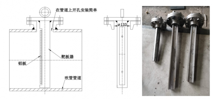 ISO Alloy Main Target Plate Steam Blowing 10mm