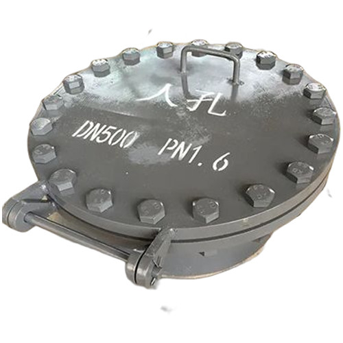 Carbon Steel Quick Opening Circular Manhole Cover Strong Versatility