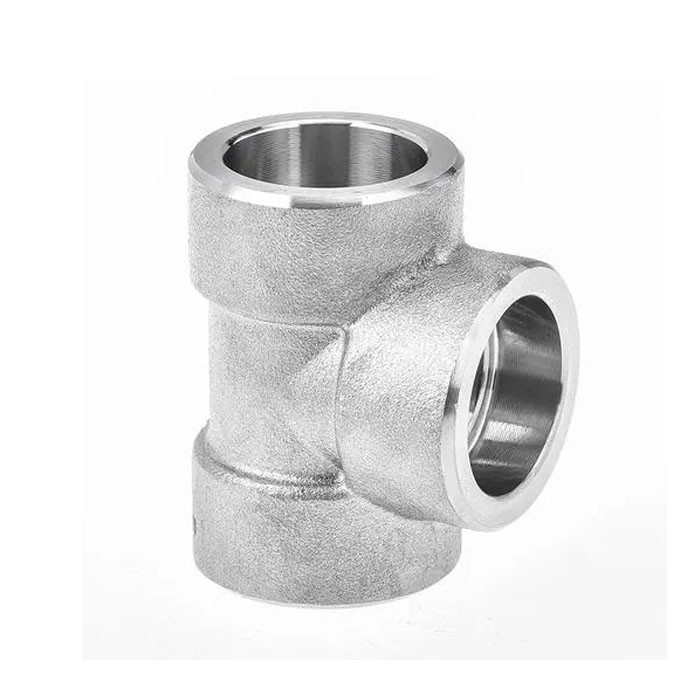 304/316/321SS Socket Weld Reducing Tee DN6-DN100 3000lb Socket Weld ...