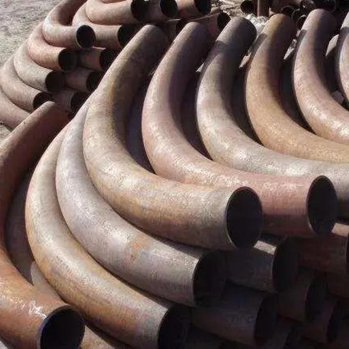 Q345 Alloy Steel Seamless Pipe Fittings 6D Hot Bending Pipe U Shaped
