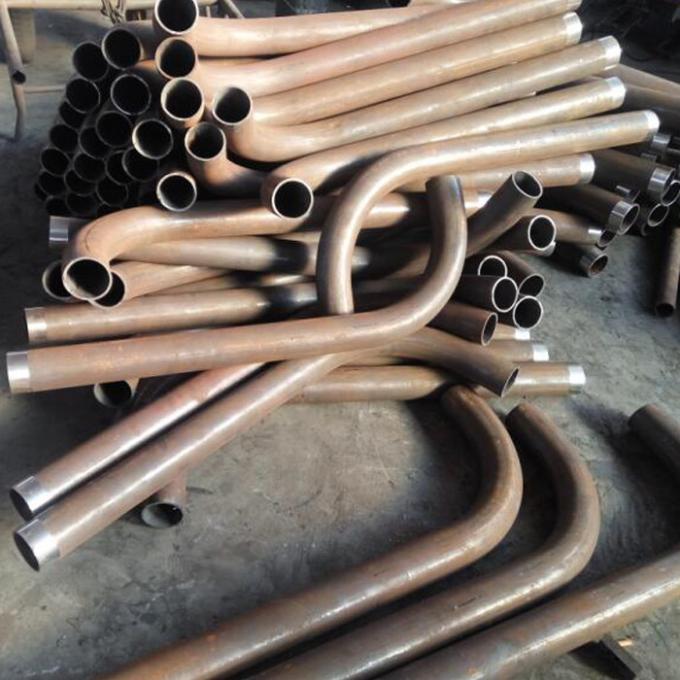Q345 Alloy Steel Seamless Pipe Fittings 6D Hot Bending Pipe U Shaped