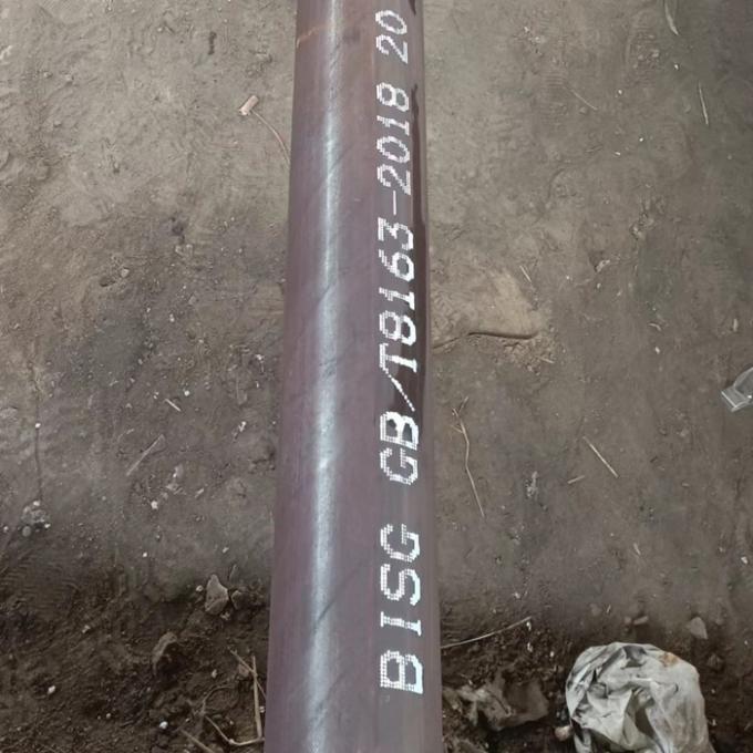 6m-12m A106B Carbon Steel Seamless Pipe 20# GB/T8163-2018 Standard