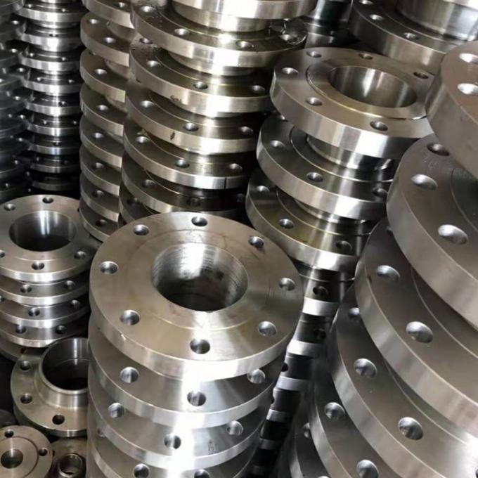 ASME B16.9 ASTM A105 Forged Steel Flange RF Face Socket Welding Flange ...
