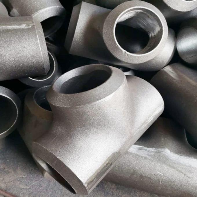 Forged Butt Welded Tee Weldable Steel Pipe Fittings Dn15-Dn1000