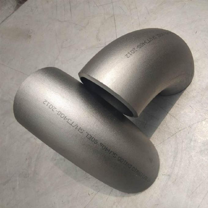 ISO9001 Seamless Pipe Elbow 90° Steel Tubing Elbows ASME/ANSI B16.9 316L