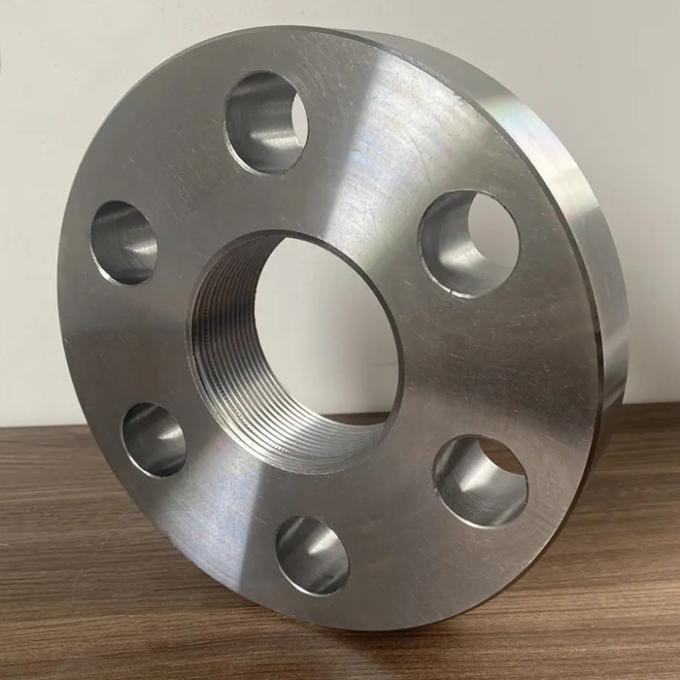 254SMO F44 Forged Steel Flange Butt Welded Threaded For Petroleum Industry