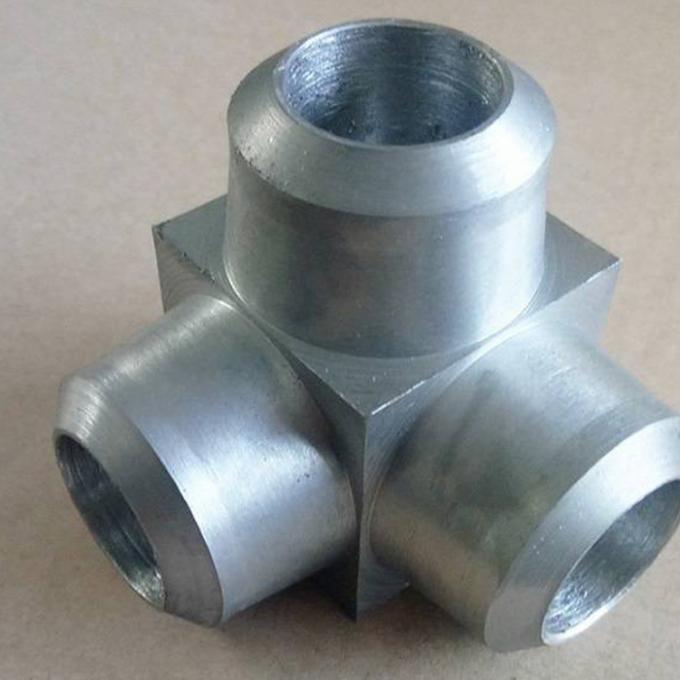 Large Diameter Class 3000 Forged Pipe Fittings Butt Welding Stainless ...