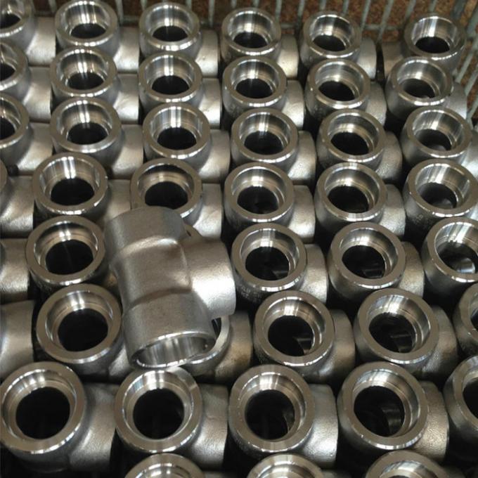 DN15-DN600 High Pressure Tee Carbon Steel Forged Pipe Fittings National ...